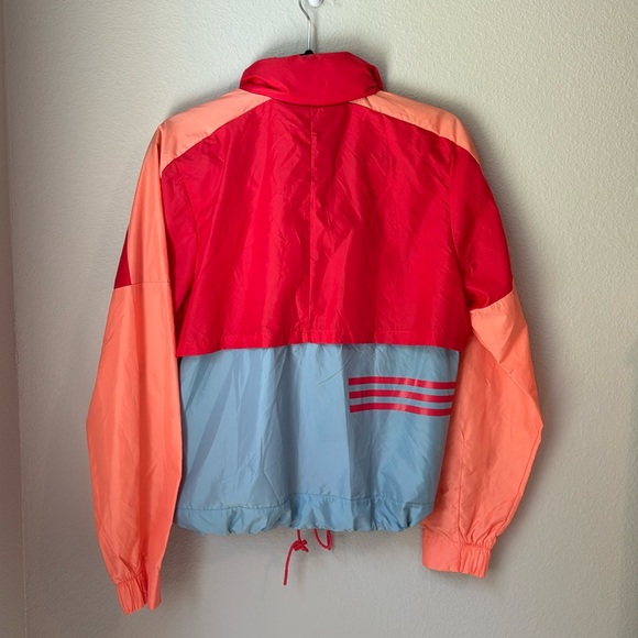 adidas | Jackets & Coats | Nwt Adidas Color Blocked Windbreaker Jacket ...